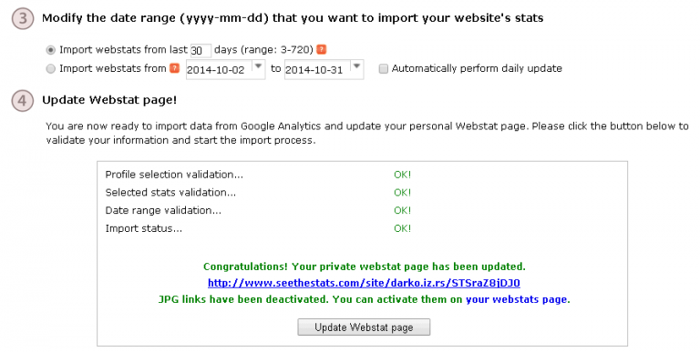 How To Share Google Analytics Data Into Your Website - TehnoBlog.org