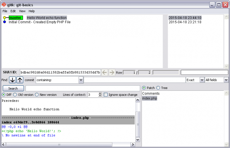 Git for Windows Tutorial – How To Create & Track Local Project ...