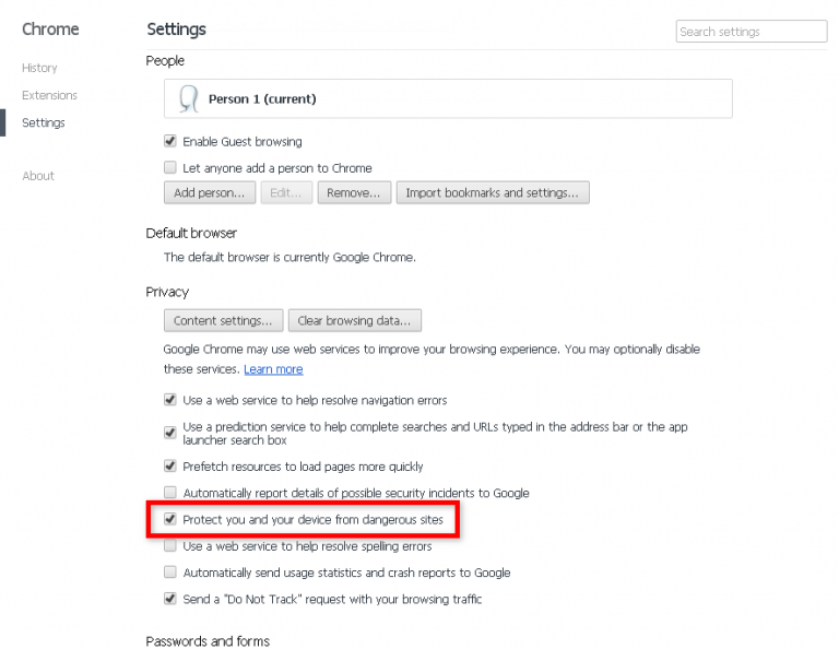 How To Fix ‘The site ahead contains harmful programs’ message ...