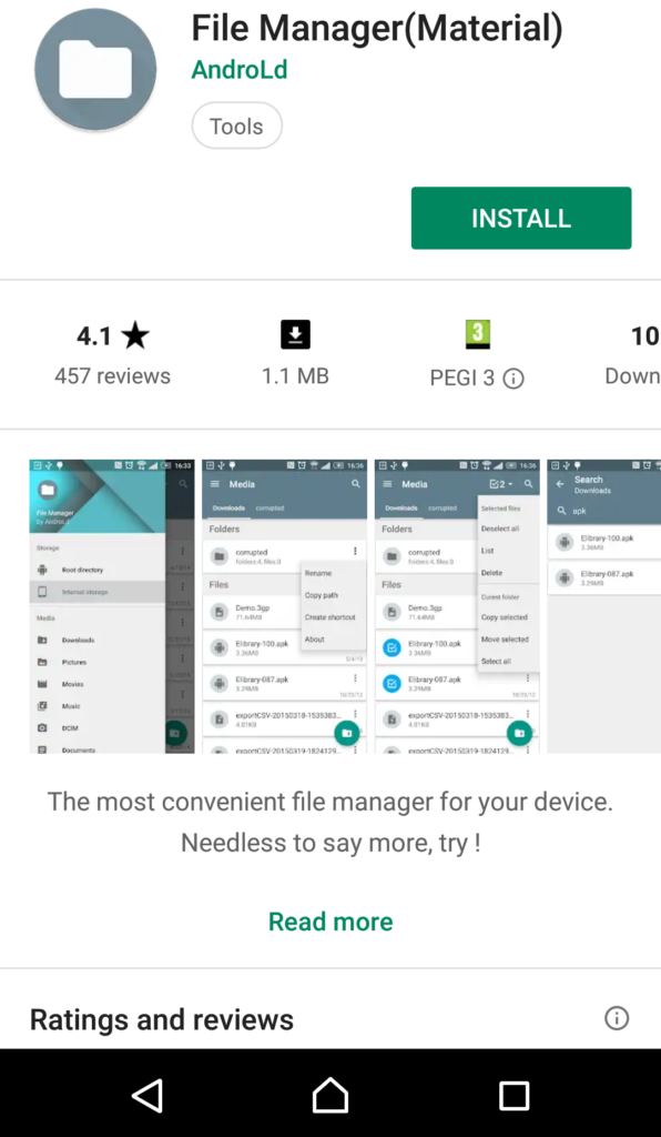 10 Free Android File Manager Apps – No ADS! – Updated 2021 - TehnoBlog.org